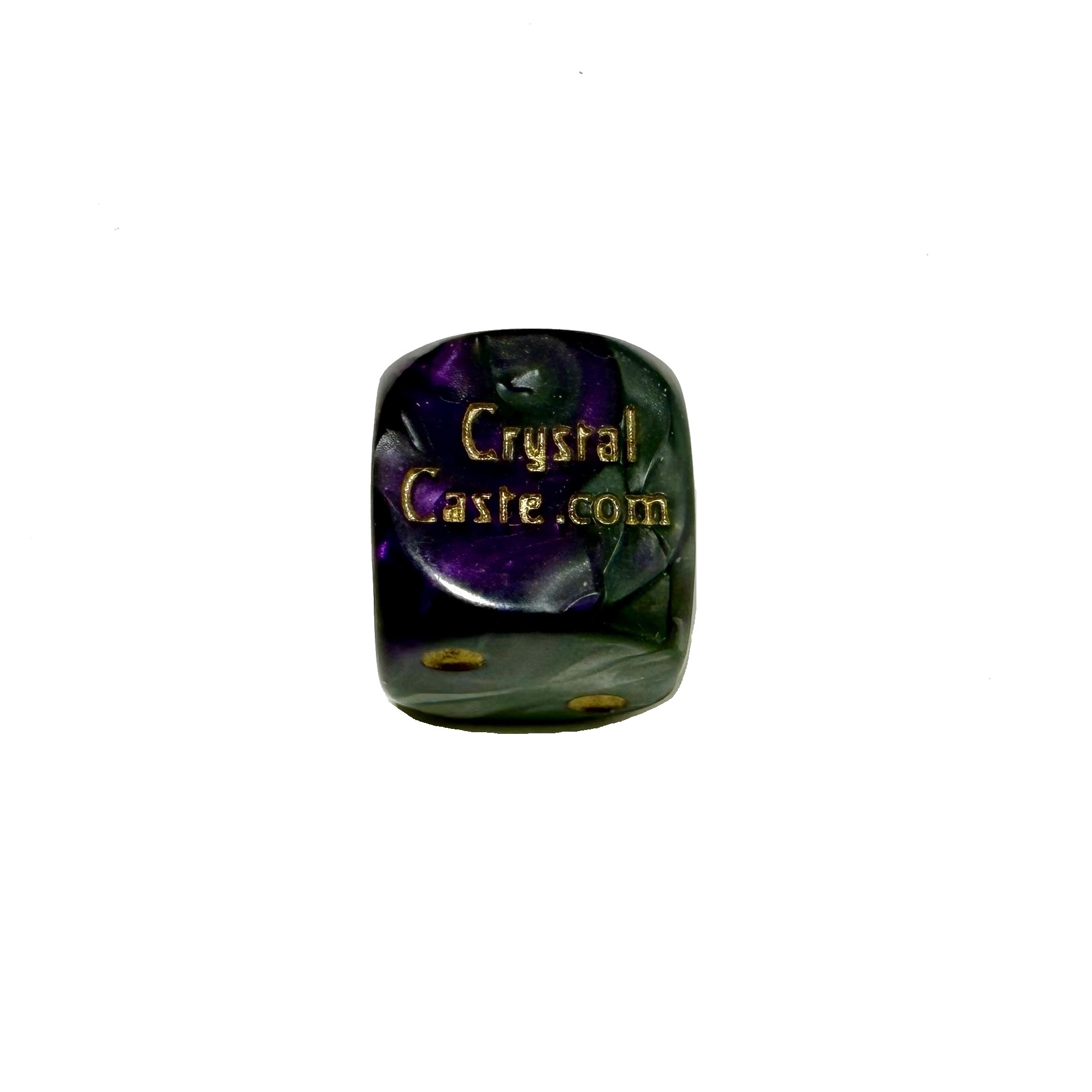 Crystal Caste: 2025 Crystal Caste Commemorative pipped d6